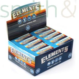 1 box - ELEMENTS Premium regular Rolling Filter tips - 50 booklets x 50 tips